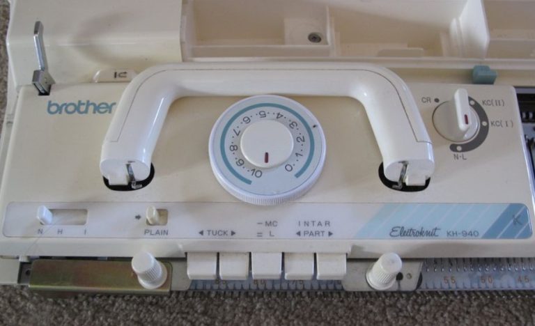 Brother KH940 electronic knitting machine – Knitting Machine Encyclopedia