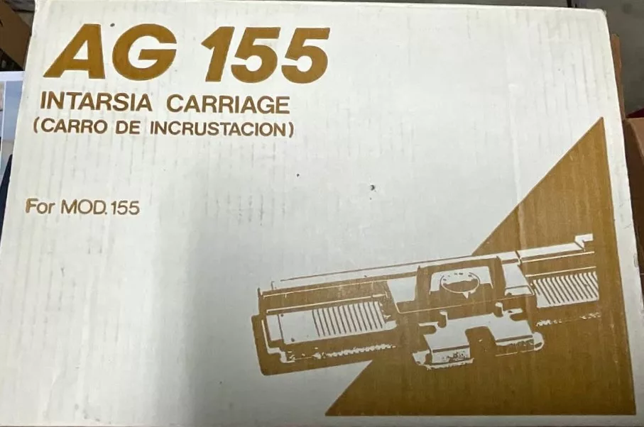 AG155 intarsia carriage for mod. 155 knitting machines – Knitting ...